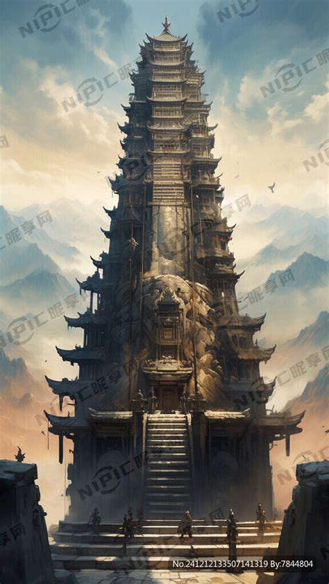 Ai创作图古代君王与大臣 博弈 天梯 辽阔天与地 昵图网