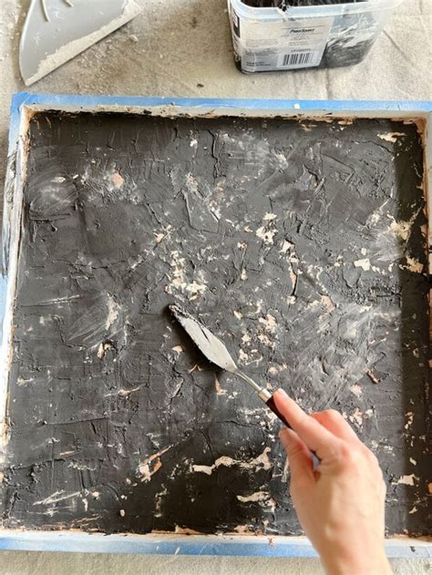 DIY Textured Canvas Art Jenna Sue Design