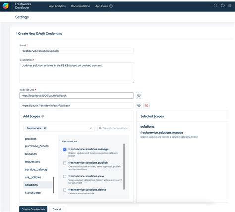 Freshworks Developer Docs Use Request Method Oauth To Access