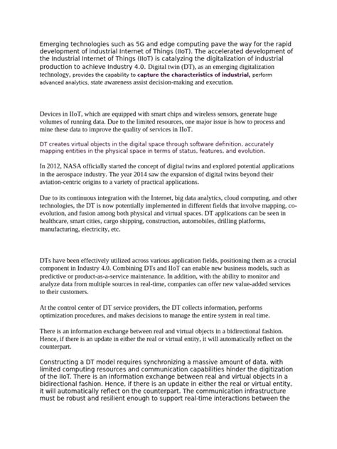 Emerging Technologies Such As 5g And Edge Computing Pave The Way For The Rapid Development Of