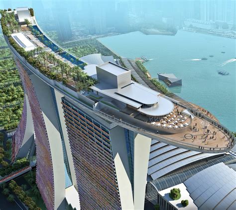 Сингапур отель с кораблем на крыше: Трехбашенный отель с кораблем на ...