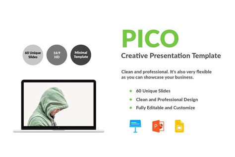 PICO Creative Presentation Template Keynote Powerpoint Etsy