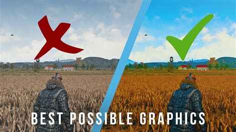 BEST GRAPHICS INCREASE VISIBILITY REMOVE BLUR Battlegrounds YouTube