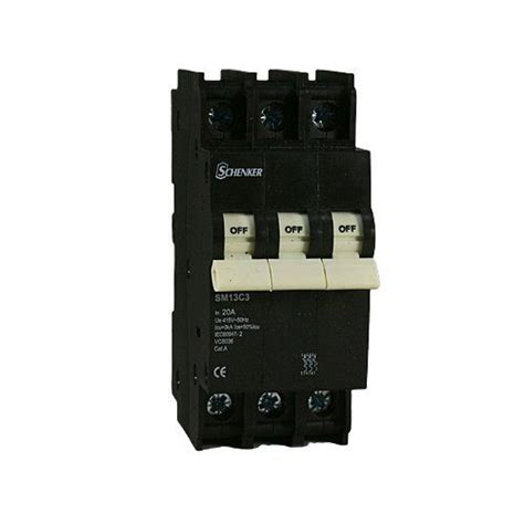 Schenker 3 Pole 3ka 10amp Circuit Breaker Best Prices Shop Online