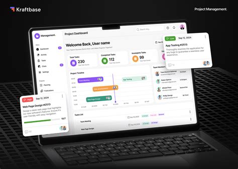 Project Management Ui Design Saas Case Study Behance