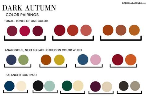 Deep Autumn Color Palette Autumn Color Palette Fashion Deep Autumn