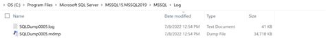 Sql Server 2019 Dbcc Stackdump Command Sql Server Warrior