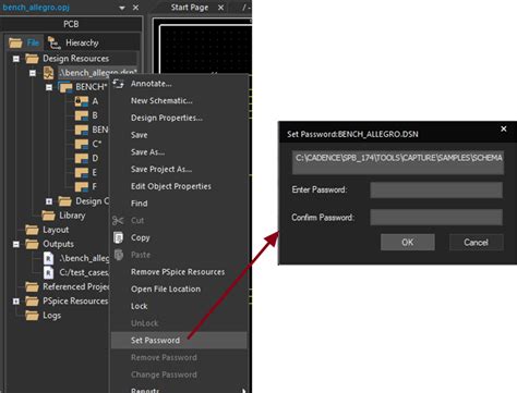 orcad tip of the week password protect your design capture cis