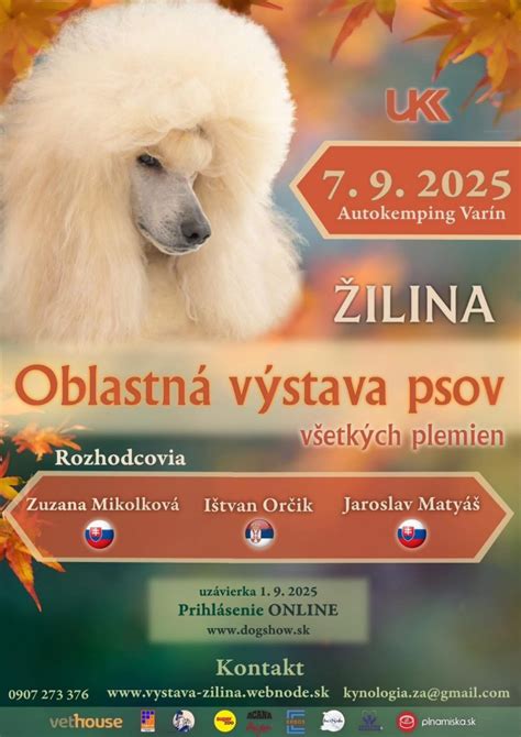 Oblastná Výstava Psov Varín Podujatie Výstavy A Veľtrhy