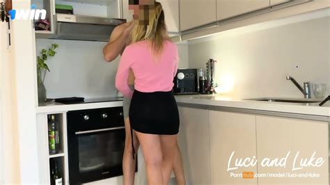Big Caboose Gets Filled With Jism In The Kitchen Real Couple Having