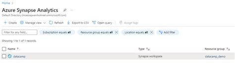 Azure Synapse A Step By Step Beginners Guide Datacamp