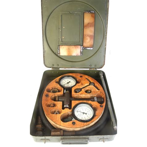 Rare Ww2 Nazi 88mm Anti Aircraft Gun Barrel Pressure Testing Set