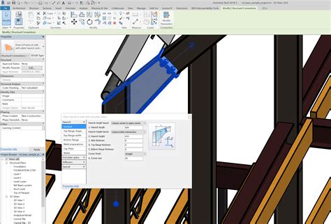 missing properties tab from modify parameters window in structural