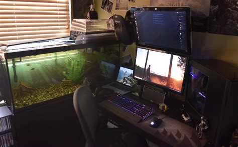 Aquarium Gaming Setup At Daryl Heal Blog