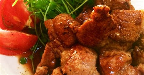 豚モモブロックでオニオンサイコロステーキ By おうちごはん レシピ レシピ 料理 レシピ 晩御飯レシピ