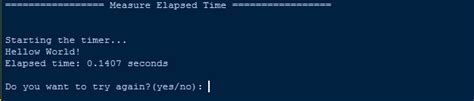 How To Measure Elapsed Time In Terminal Using Python Sourcecodester