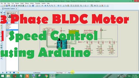 3 phase bldc motor speed control using arduino youtube