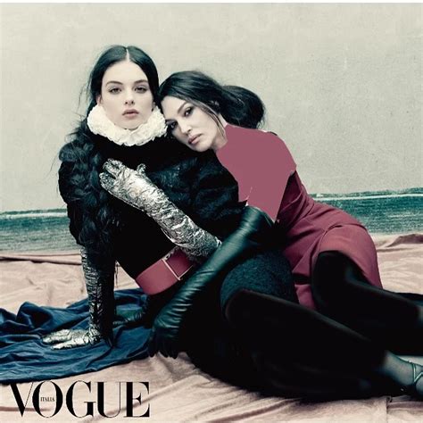 دختر مونیکا بلوچی زیباتر از مادرش شبیه اما جذاب تر از مادر عکس ها