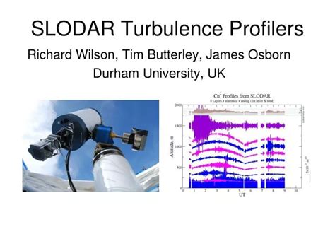 ppt slodar turbulence profilers powerpoint presentation free