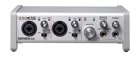 Tascam Series 102i Usb Audiomidi Interface Tascam Series 102i Usb Audiomidi Interface