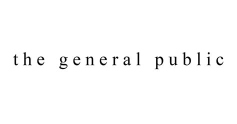 The General Public The General Public