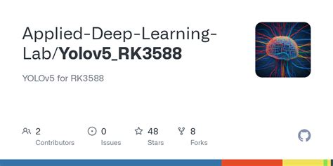 Github Applied Deep Learning Labyolov5rk3588 Yolov5 For Rk3588