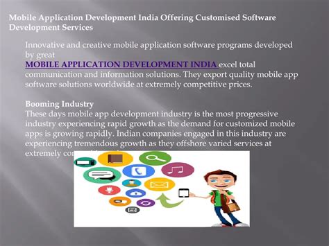 PPT Mobile App Development PowerPoint Presentation Free Download ID 7451079