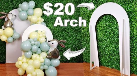 Diy Chiara Arch From Foam Board Balloon Backdrop