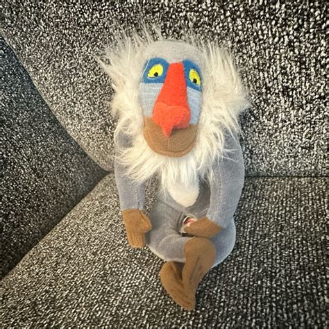 Disney Toys Vintage Lion King Rafiki Stuffed Monkeyplush Toy 7