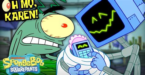 Spongebob Plankton And Karen