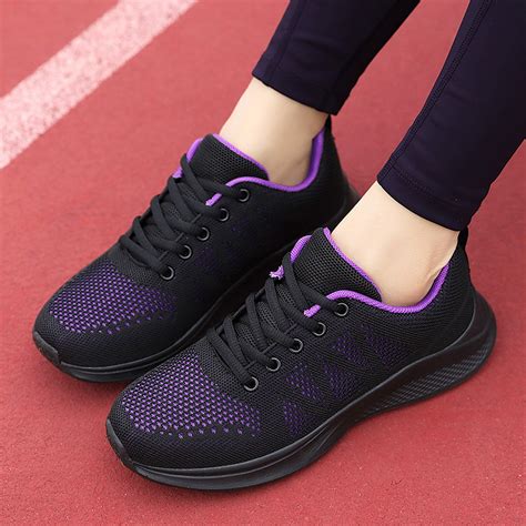 Peaskjp Women Shoes Tennis Sneakers Casual Lace Up Lightweight Running