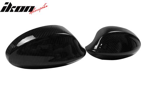 Ikon Motorsprts Mirror Cover Compatible With 2006 2008 Bmw E90 3