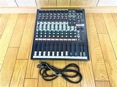 Soundcraft サウンドクラフト 12ch アナログミキサー Epm8 メルカリ