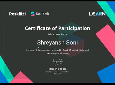 Shreyansh Soni On Linkedin Spark Ar🌟