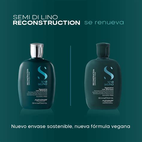 ¡semi Di Lino Reconstruction Restage Conoce El Nuevo Empaque De