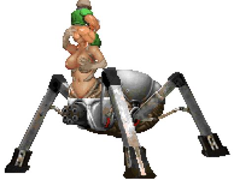 Rule 34 Animated Bigger Female Blowjob Chaingun Cyborg Demon Girl Doom Doom Series Doomguy