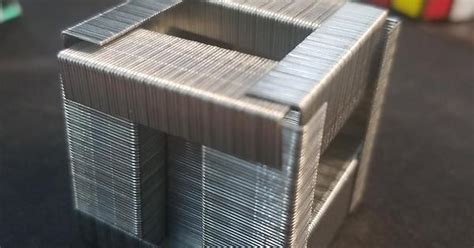 My Attempt At The Rigid Staple Cube Album On Imgur
