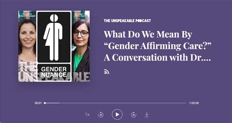 What Do We Mean By “gender Affirming Care” Dr Leeper Fra Wpath