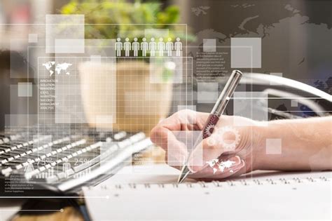 Premium Photo Businessman Brainstorming And Writing Notes