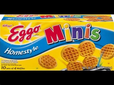 Eggo Minis 1991 Commercial Youtube