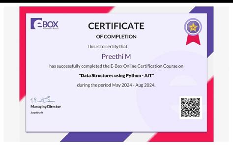 Datastructures Python Onlinelearning Preethi Moorthy