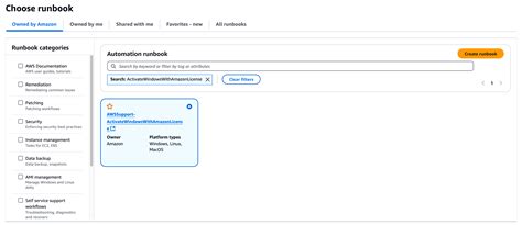 Awssupport Activatewindowswithamazonlicense 자동화 런북을 사용하여 Ec2 Windows