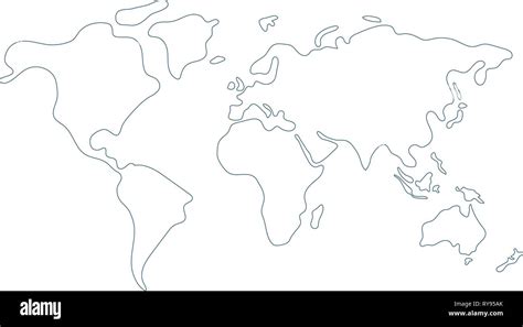 How To Draw A Map Of The World Cornerpay28