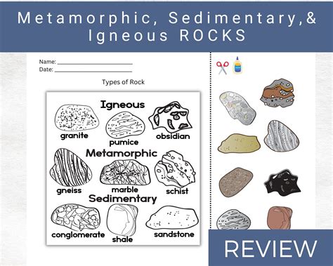 Metamorphic Rocks Drawing