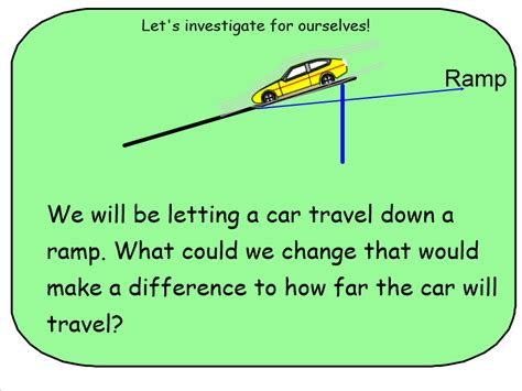Friction On A Ramp Investigation Teaching Resources