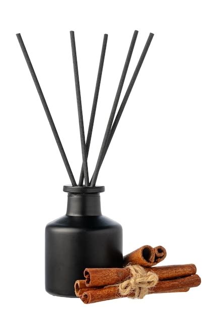 Premium Photo Aromatic Diffuser With Cinnamon Scent Isolated On White
