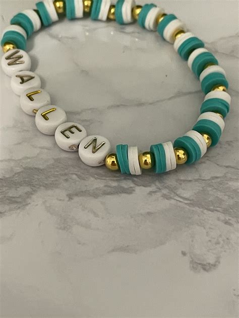 Morgan Wallen Themed Stackable Bracelet Set Concert Bracelets Wallen Fan Etsy