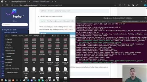 zephyr project rtos installation on ubuntu video 2 youtube