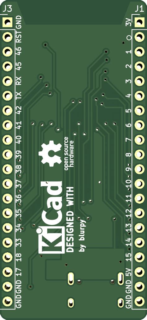 Esp32 Pcb Bitraf Esp32 Pcb Created At Bitraf Workshop