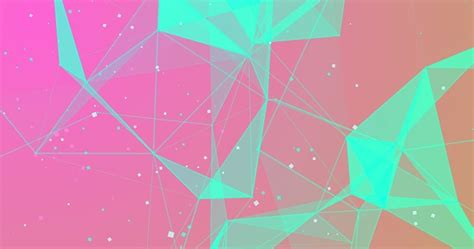 기하학적 추상적인 배경입니다 하이테크 디지털 다각형 그림 0명에 대한 스톡 벡터 아트 및 기타 이미지 0명 3차원 형태 가상현실 Istock